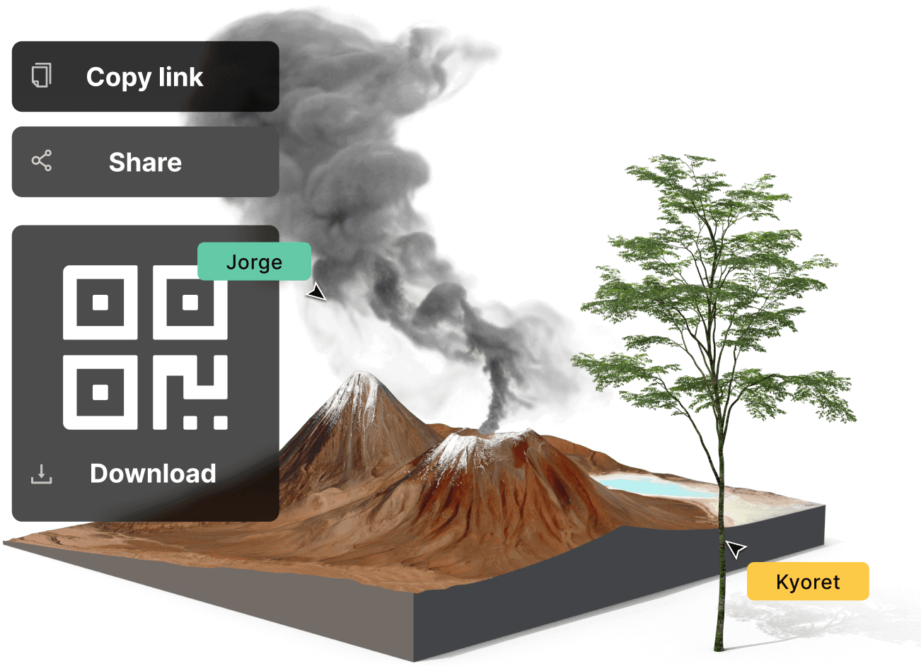 3D collaboration features • RealityMAX