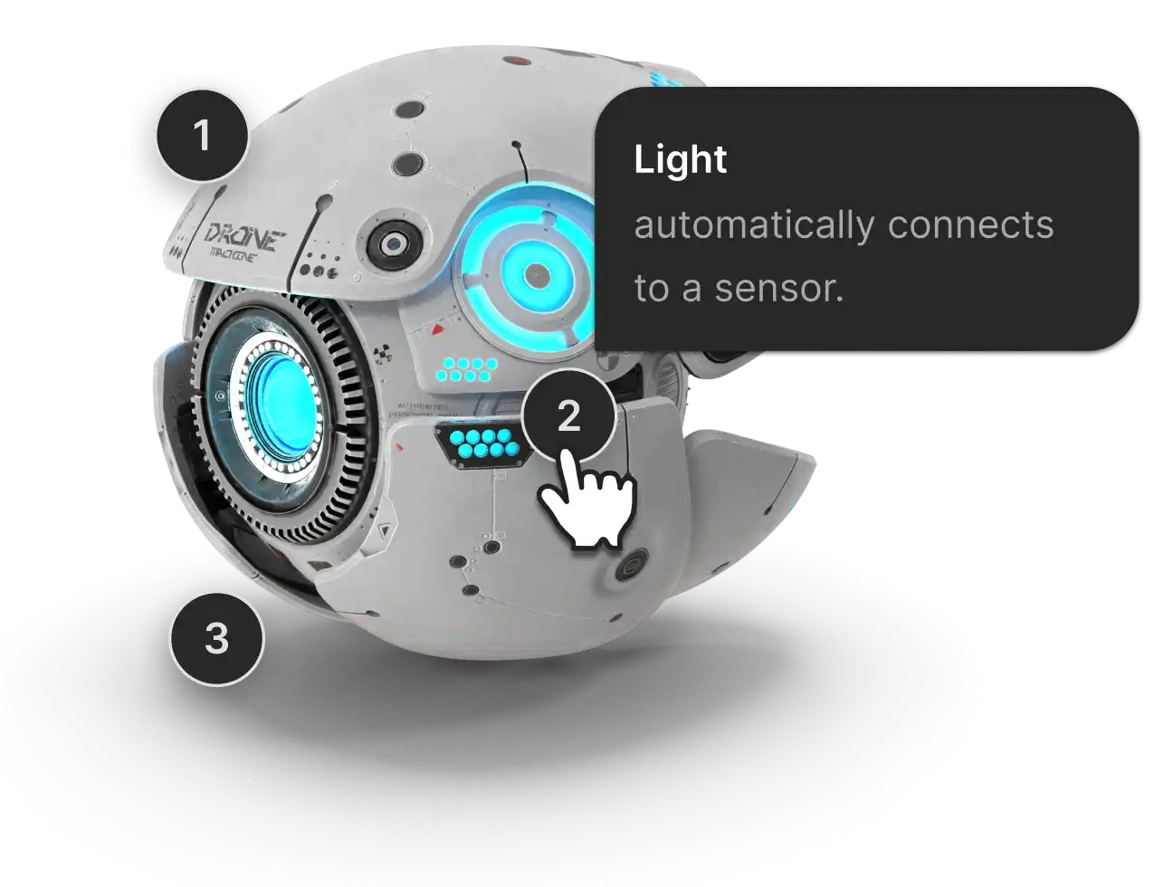 3D annotations: Enhance 3D models with interactive hotspots